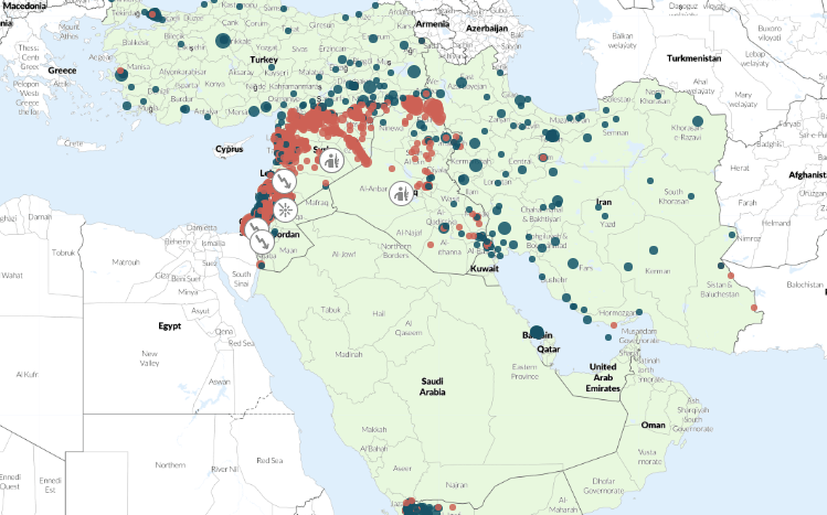 Middle East Overview: January 2025 | ACLED